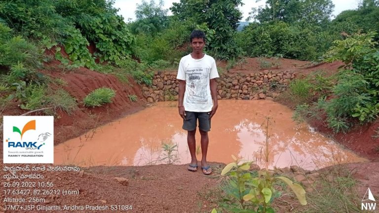 Ramky Foundations’ initiative to construct the water tank, which ...